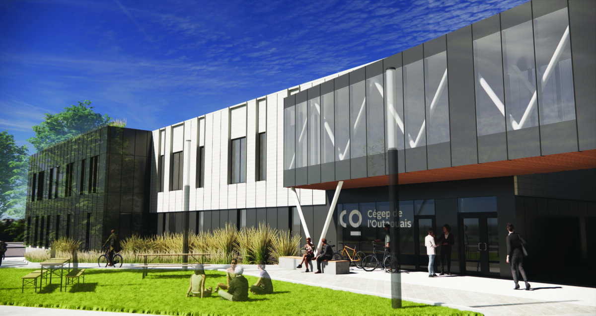 CHANTIER D’AGRANDISSEMENT DU CAMPUS GABRIELLE-ROY - Cégep de l'Outaouais